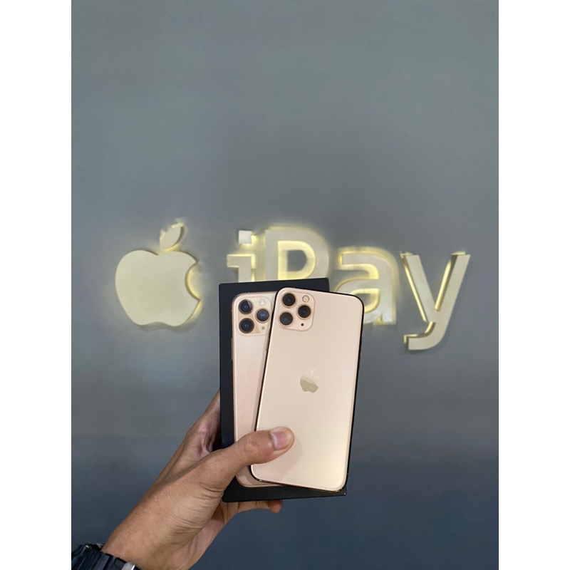 Jual iPay-iPhone 11 Pro 256Gb Gold Ex Resmi Indonesia | Shopee Indonesia
