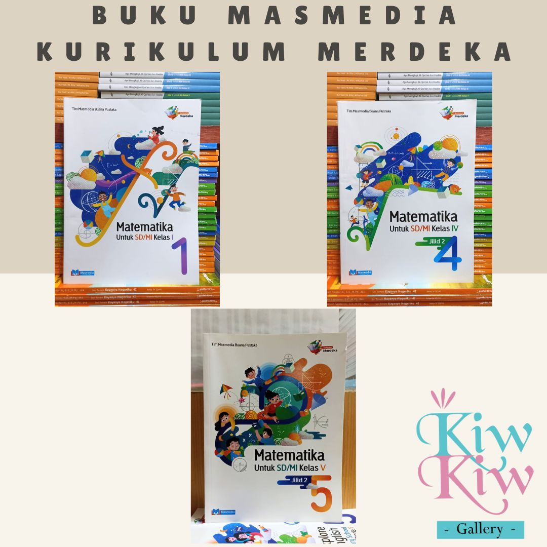 Jual Buku Matematika Kelas 1, 2, 3, 4, 5, 6 SD/MI Kurikulum Merdeka - Masmedia | Shopee Indonesia