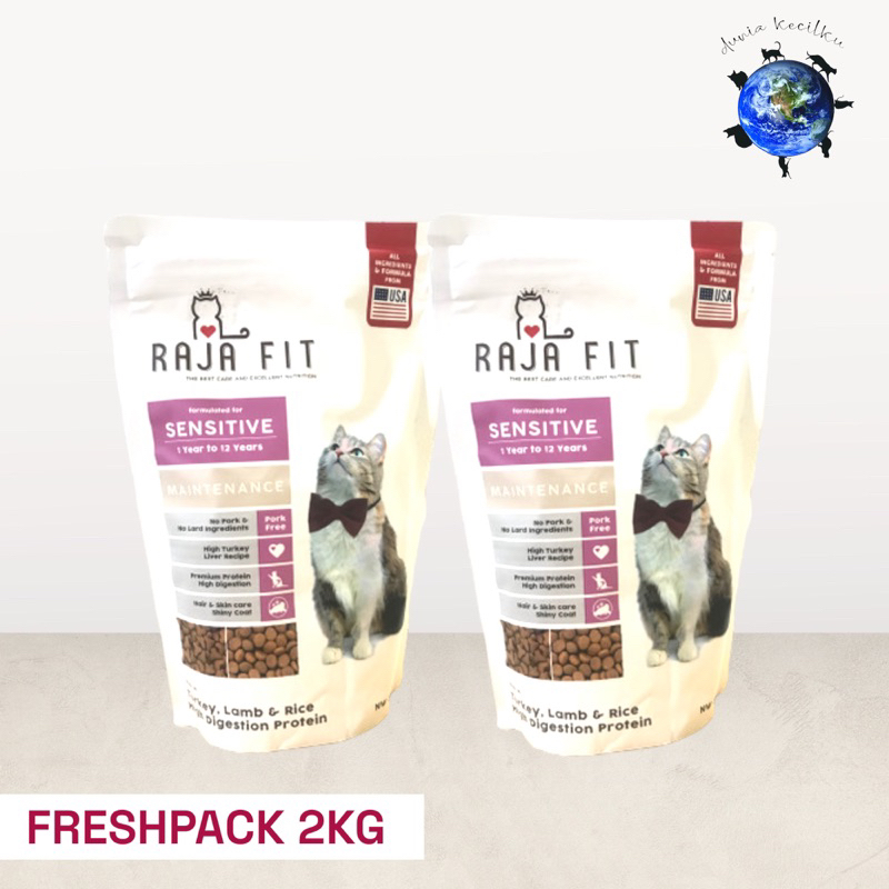 Jual Raja fit - Rajafit Sensitive Maintenance Digestive Turkey Lamb ...