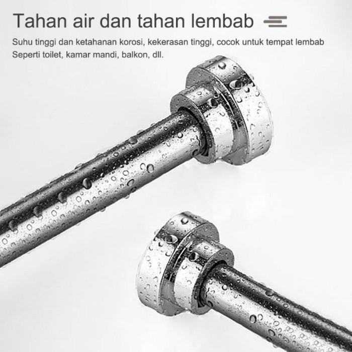 Jual Tiang Fleksibel / Tiang Pintu / Tiang Gorden / Tiang Jemuran ...