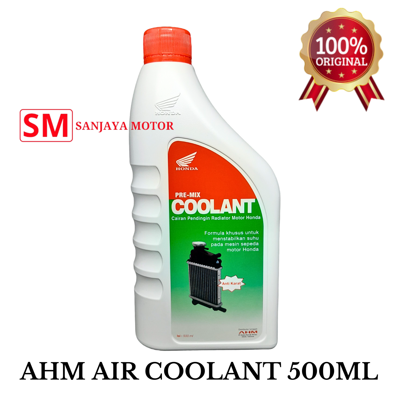Jual AIR COOLANT/RADIATOR AHM 500ML/Original | Shopee Indonesia