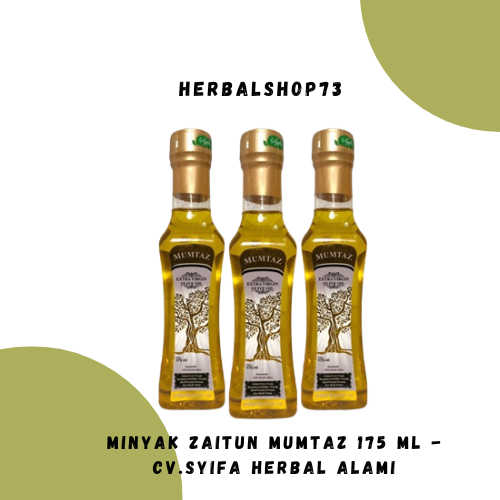 Jual Minyak Zaitun MUMTAZ Extra Virgin Olive Oil 175 ML isi 175 ml ...