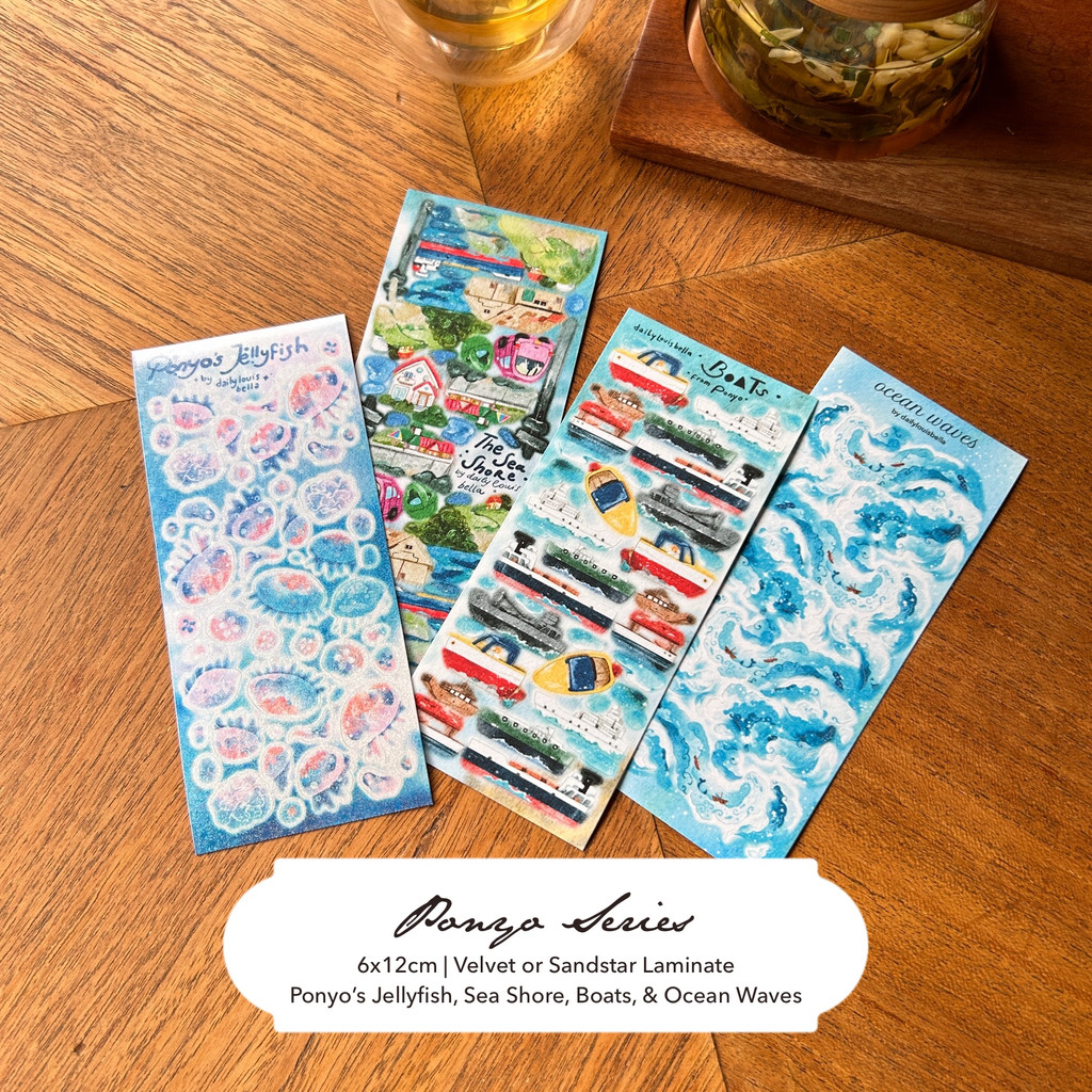 Jual Ghibli Deco Sticker - Ponyo by Dailylouisbella | Shopee Indonesia
