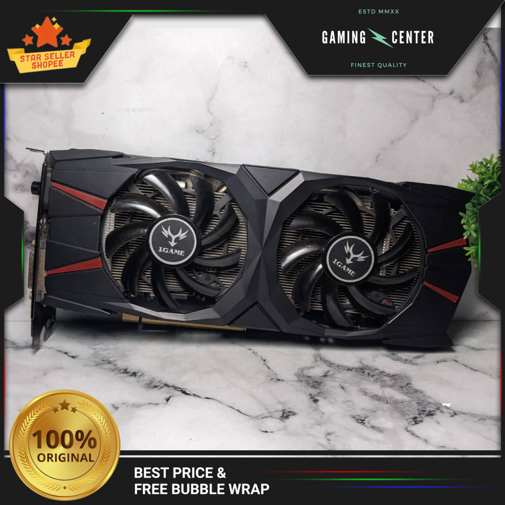 Jual VGA COLORFUL IGAME GTX 1060 6GB GDDR5 100% Original Terawat ...