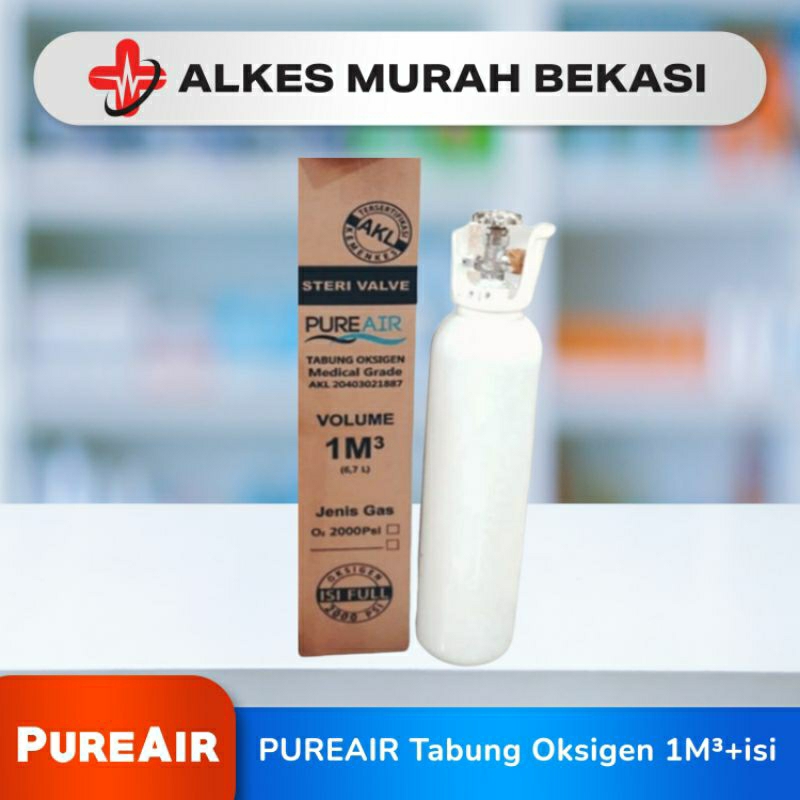 Jual PUREAIR Tabung Oksigen + isi | Shopee Indonesia