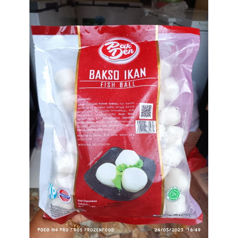 Jual PAK DEN Bakso Ikan 500g | Shopee Indonesia