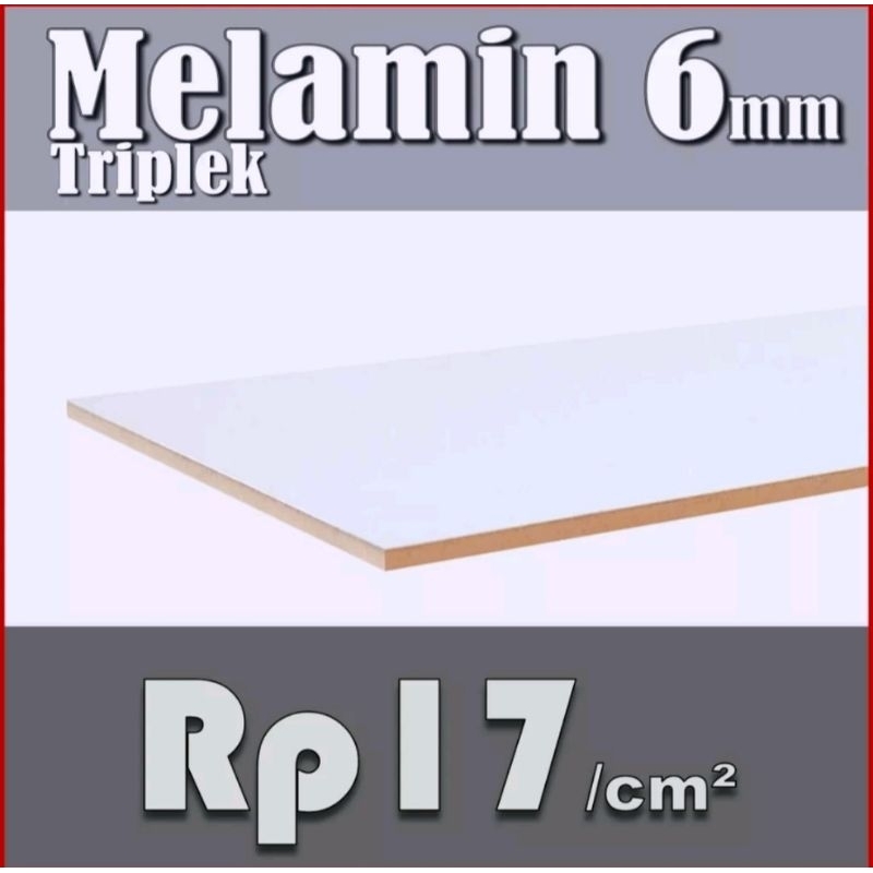 Jual Triplek Melamin Custom, Triplek melamin 1 muka, Triplek potongan ...