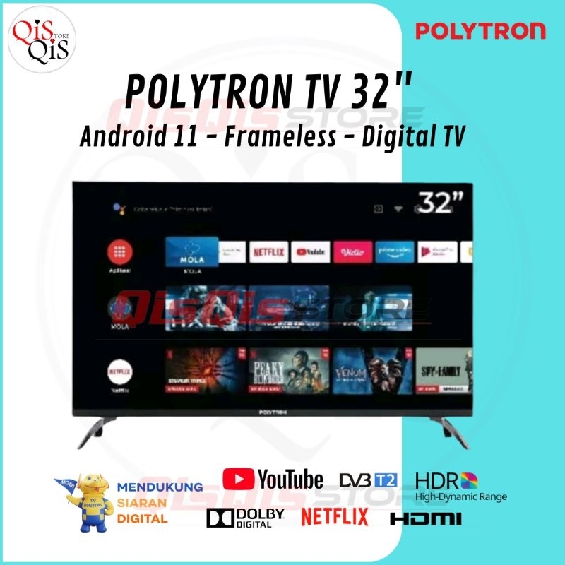 Jual POLYTRON Android TV 32 inch - PLD 32 AG5759 - Garansi Resmi ...