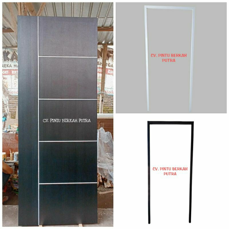 Jual PINTU MINIMALIS HPL+KUSEN | Shopee Indonesia