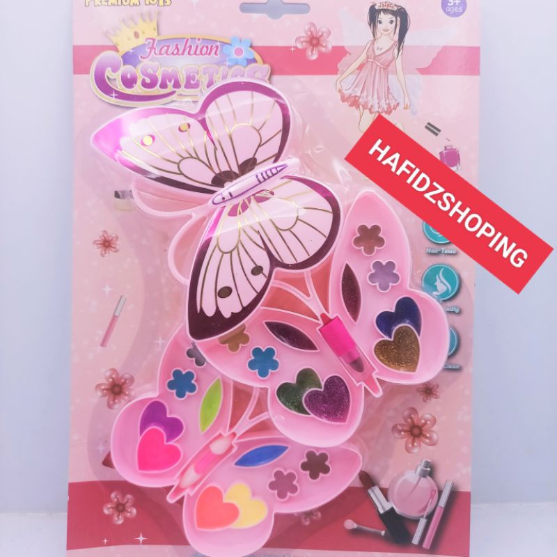 Jual Mainan Makeup Anak Perempuan Permainan Fashion dan Kosmetik Kupu ...