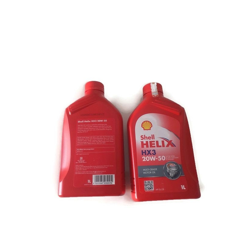 Jual Oli Mesin Shell Helix HX3 20W-50 1 Liter | Shopee Indonesia