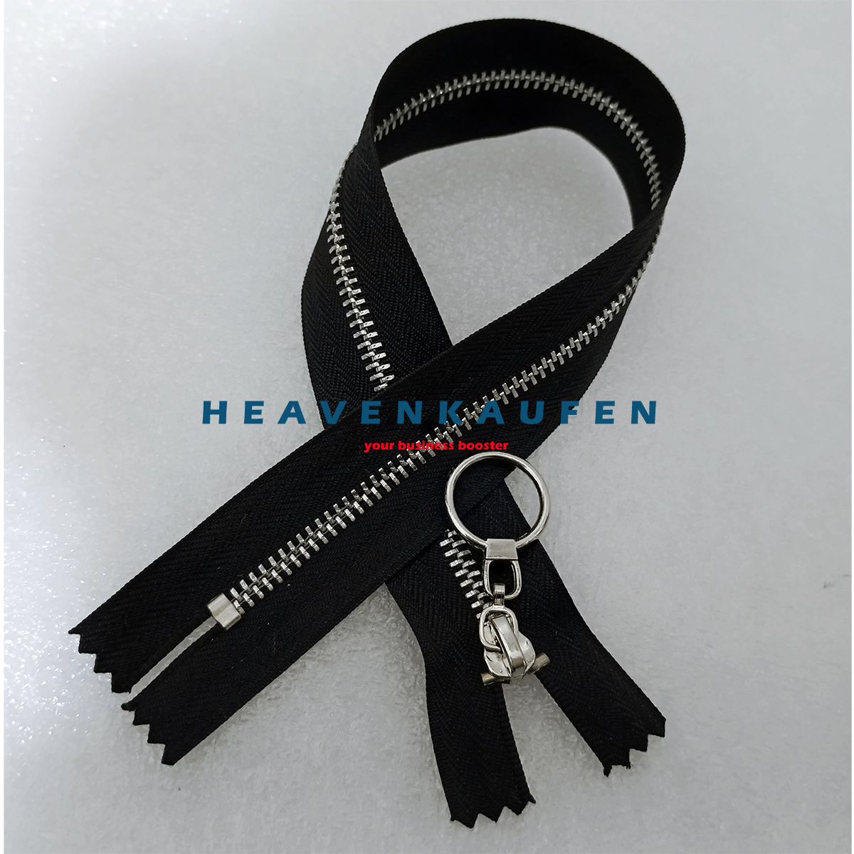 Jual Resleting Zipper Ritsleting 30 cm Atau 12 inch Silver Type Gigi ...