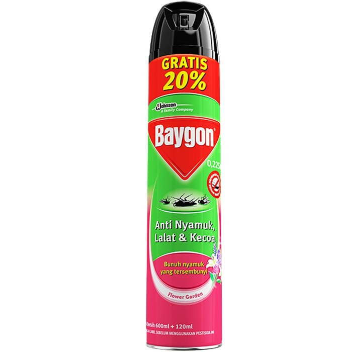 Jual Baygon Aero Flower Garden 600 ML | Shopee Indonesia