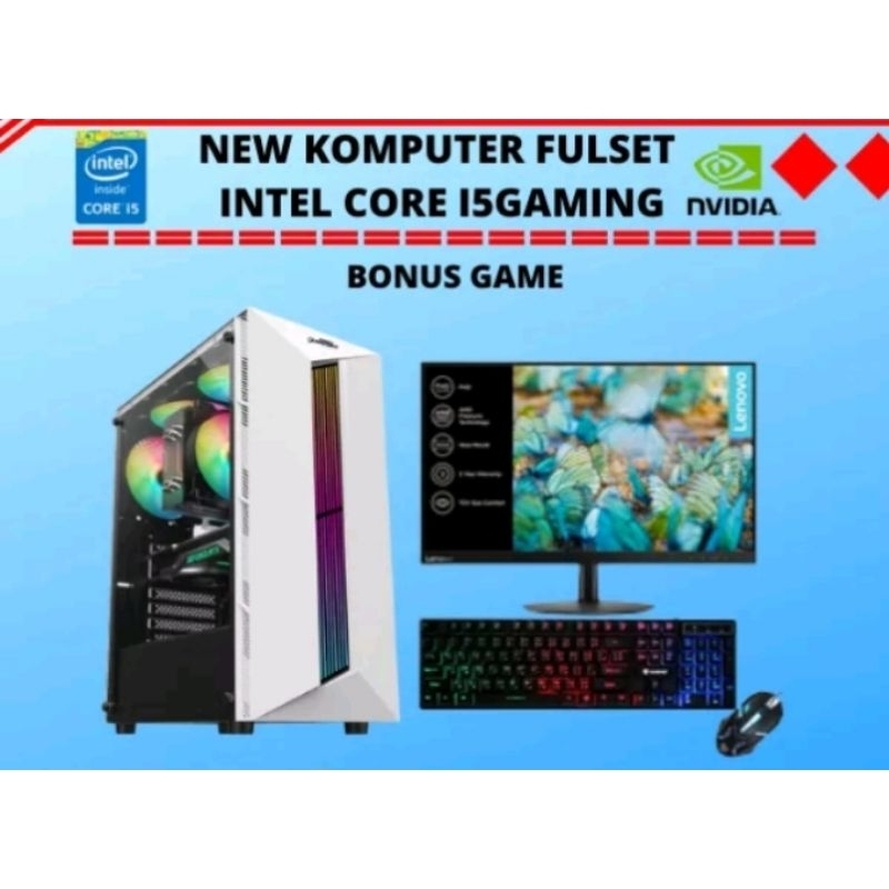 Jual paket PC Lengkap core i5 ram 16gb SSD 256 VGA 4Gb LED 22 | Shopee Indonesia