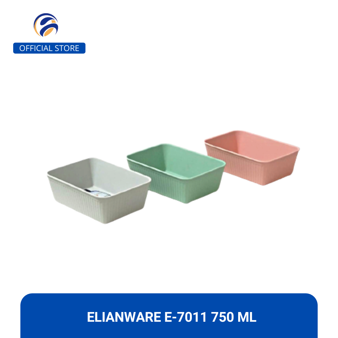 Jual Elianware E-7011 Baki Plastik 750 ml | Shopee Indonesia