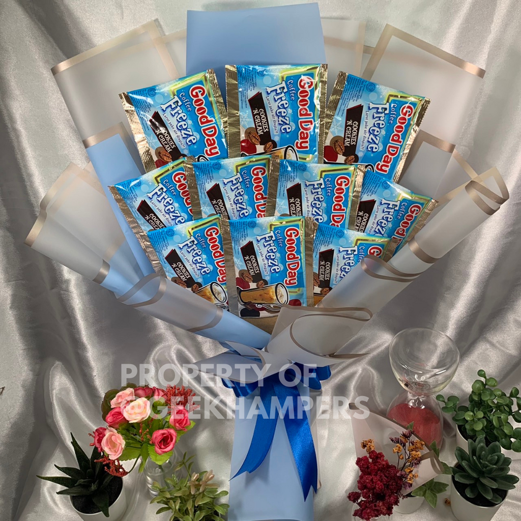 Jual Mini Buket Bouquet Bucket Kopi Good Day Freeze Cookiesn Cream ...