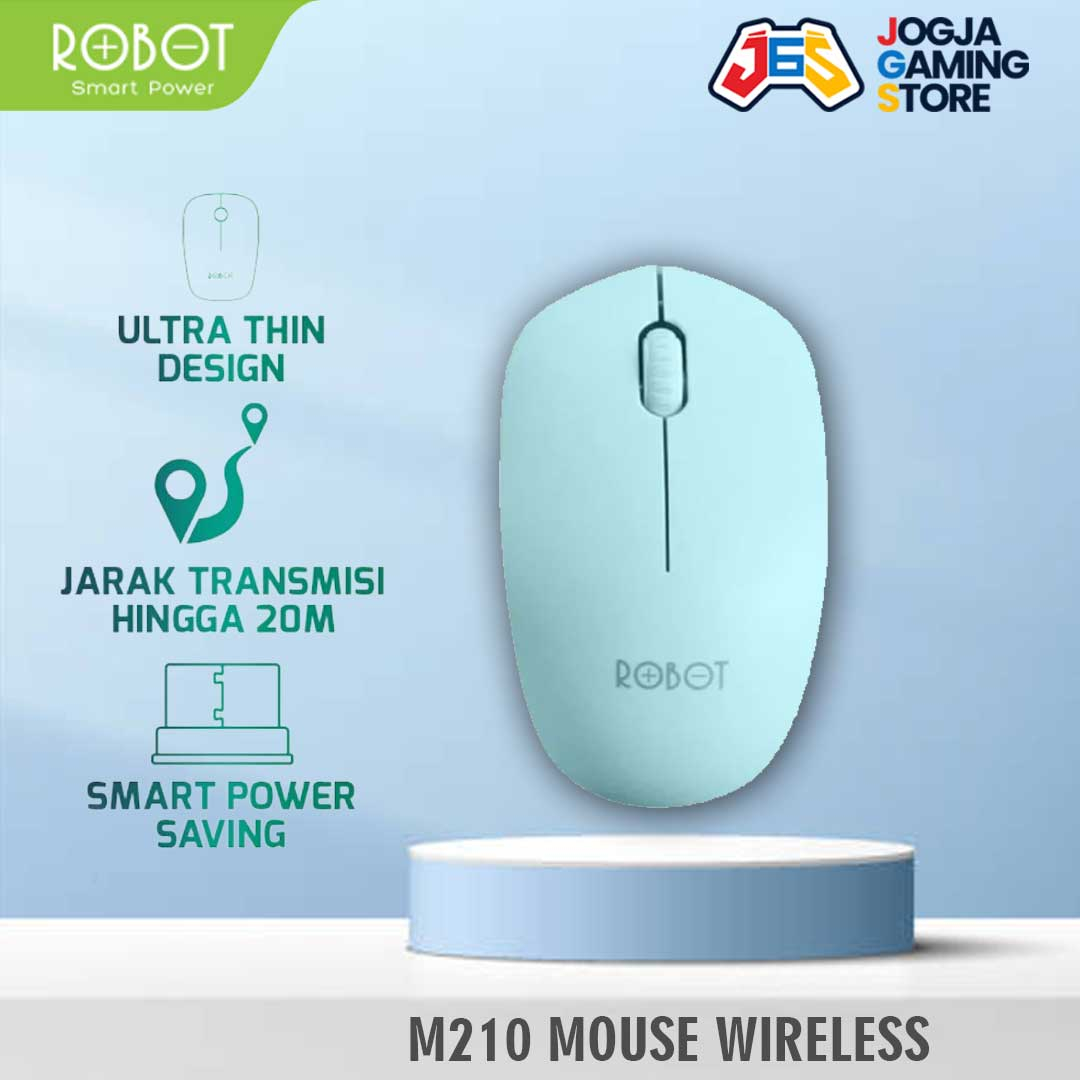 Jual Robot M210 2.4G Optical Mouse Wireless Original Garansi Resmi ...