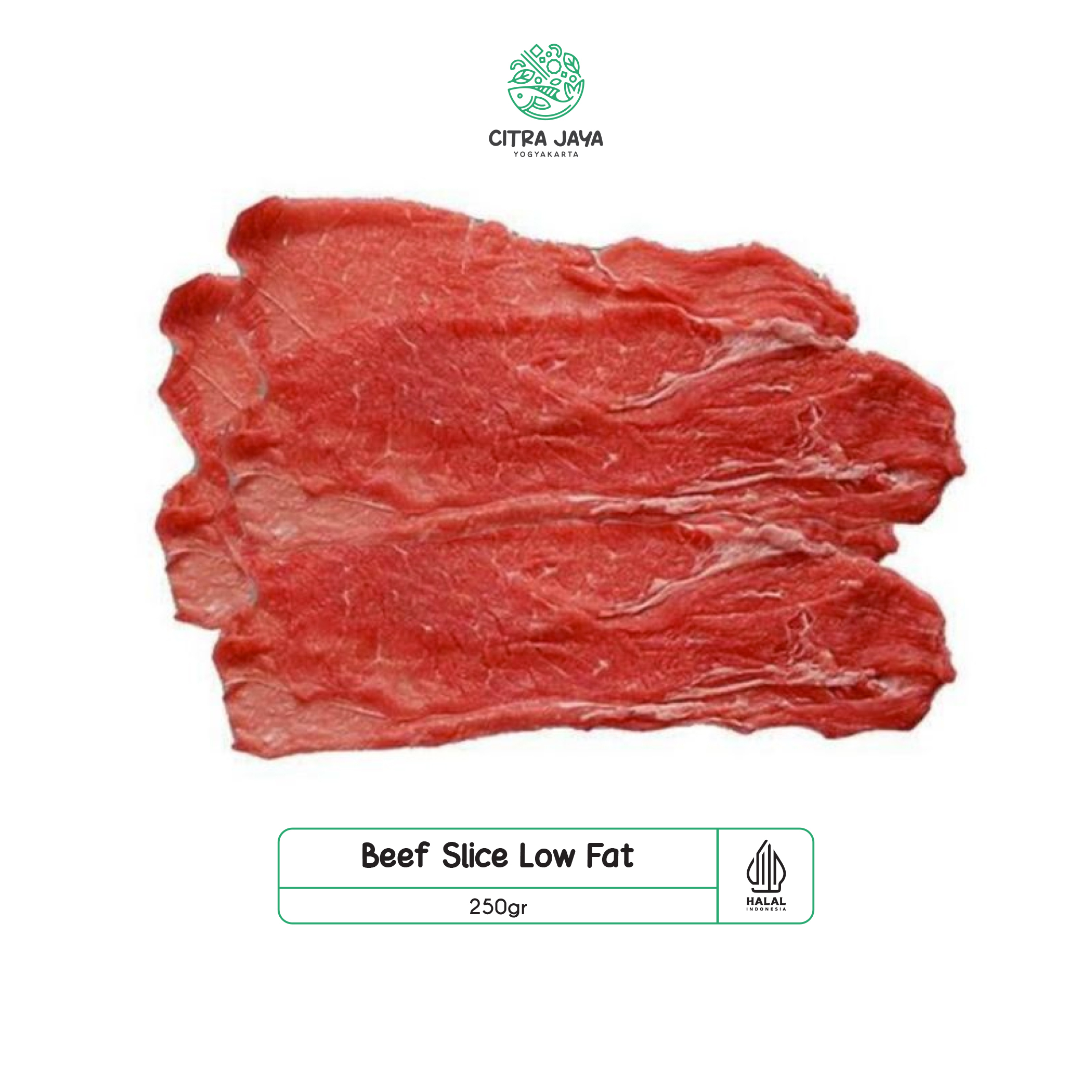 Jual Beef Slice Low Fat 250g - Citra Jaya Yogyakarta | Shopee Indonesia