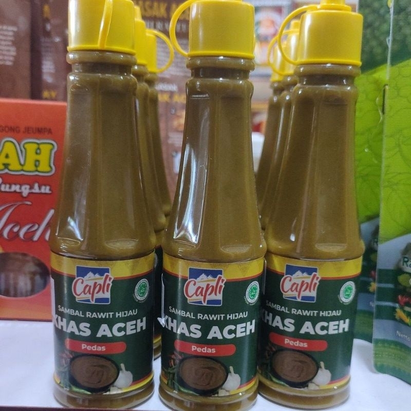 Jual Sambal Cabe Rawit Hijau | Sambal Hijau pedas Khas Aceh | Capli ...