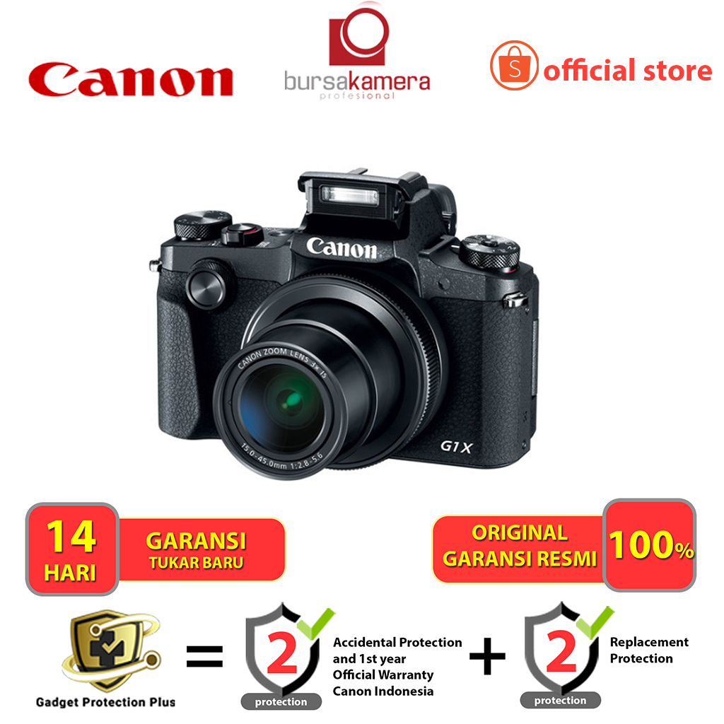 Jual Canon PowerShot G1X Mark III CAMERA | Shopee Indonesia