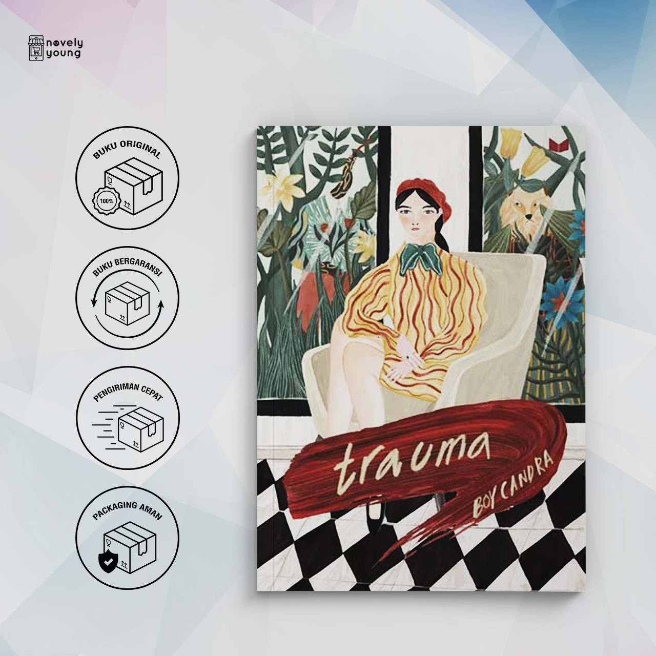 Jual Novel Trauma - Boy Candra - Mediakita - Gratis Biaya Packing ...