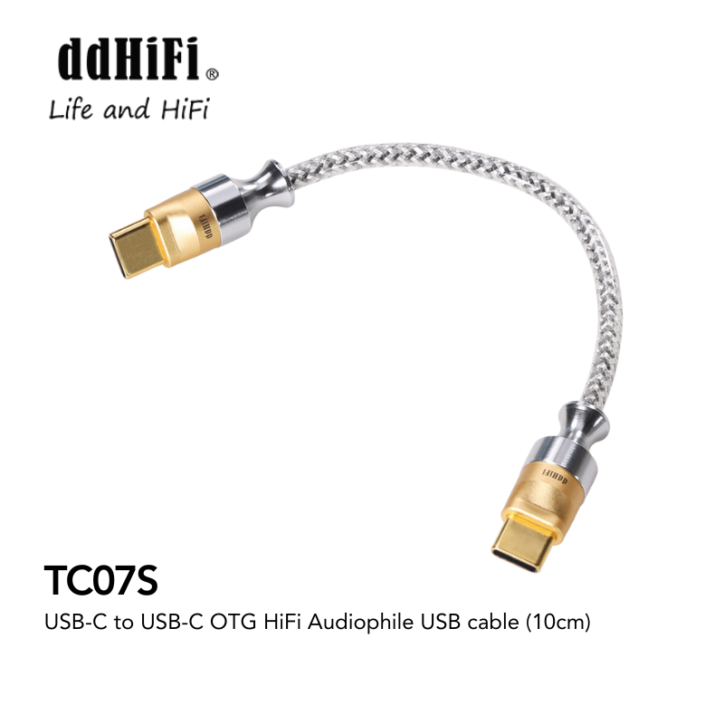 Jual DDHIFI TC07S TC-07S TC 07S Nyx Series Silver Type-C to Type-C OTG Cable | Shopee Indonesia