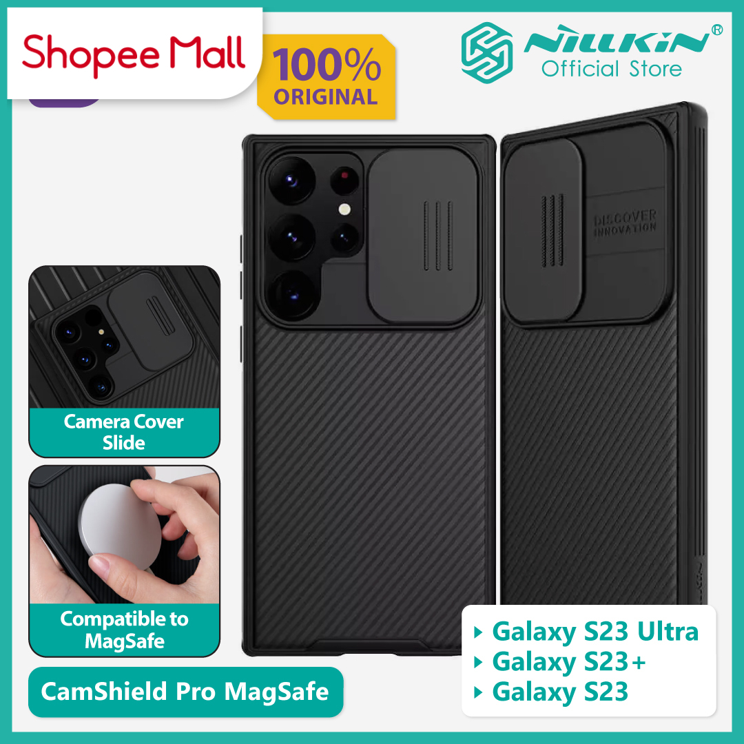 Jual Case Samsung Galaxy S23 / S23+ Plus / S23 Ultra Nillkin CamShield ...