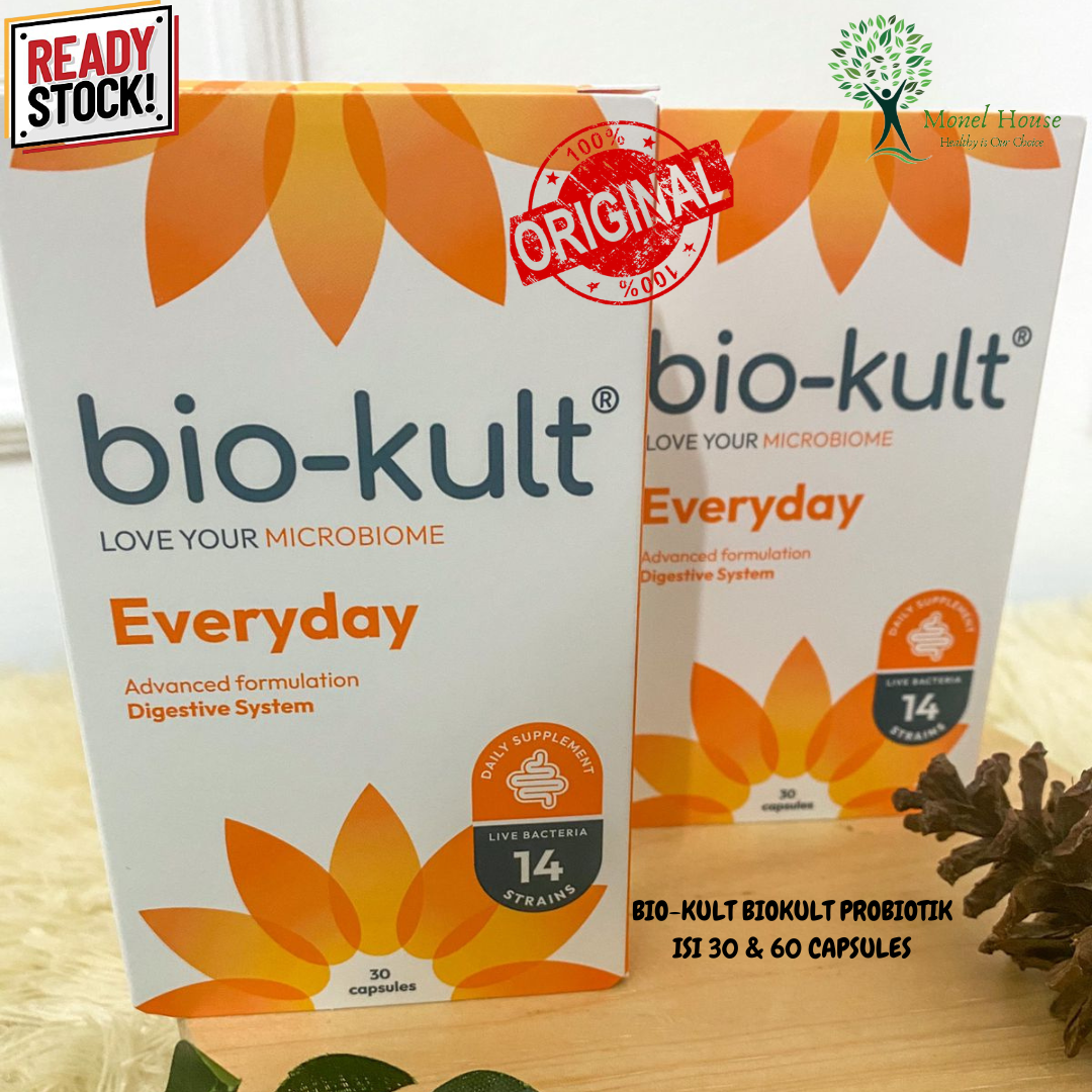 Jual [READY STOCK] BIO-KULT BIOKULT PROBIOTIK ISI 30 DAN 60 DAN 120 ...