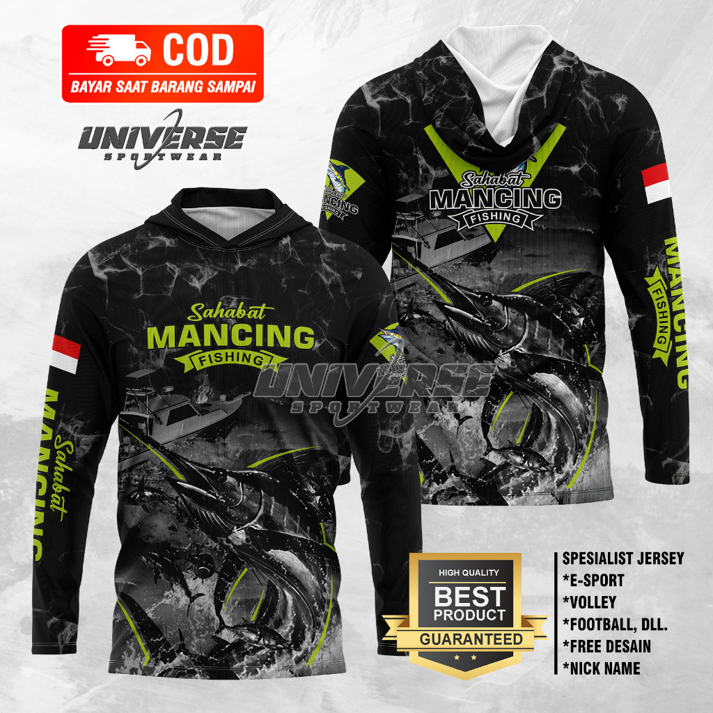 Jual Baju mancing Jersey mancing kaos mancing fresh water Toman gabus ...