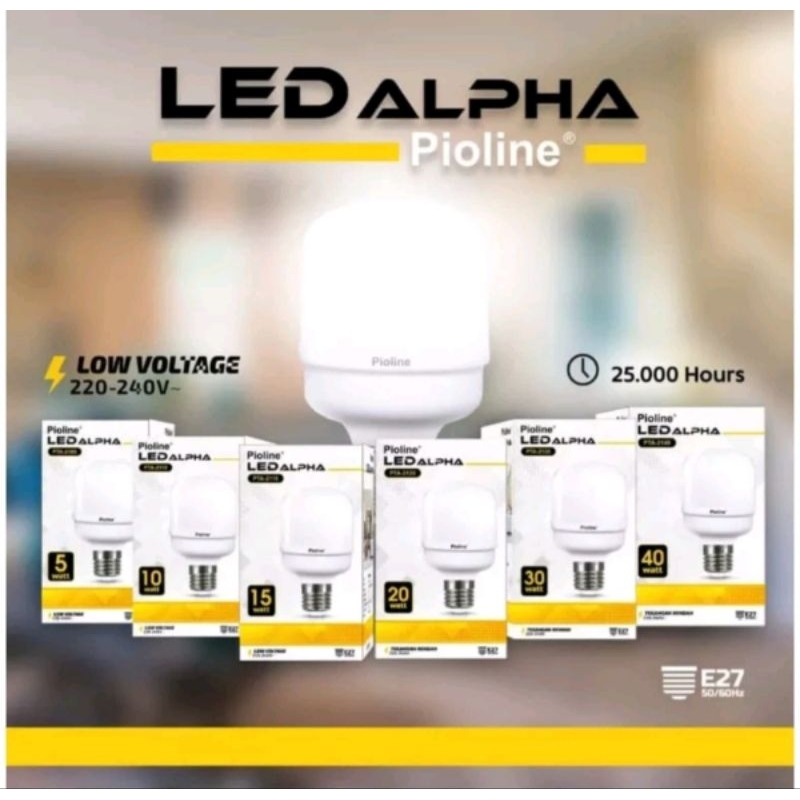 Jual Lampu Pioline LED ALPHA 5w/10w/15w/20w/30w | Shopee Indonesia