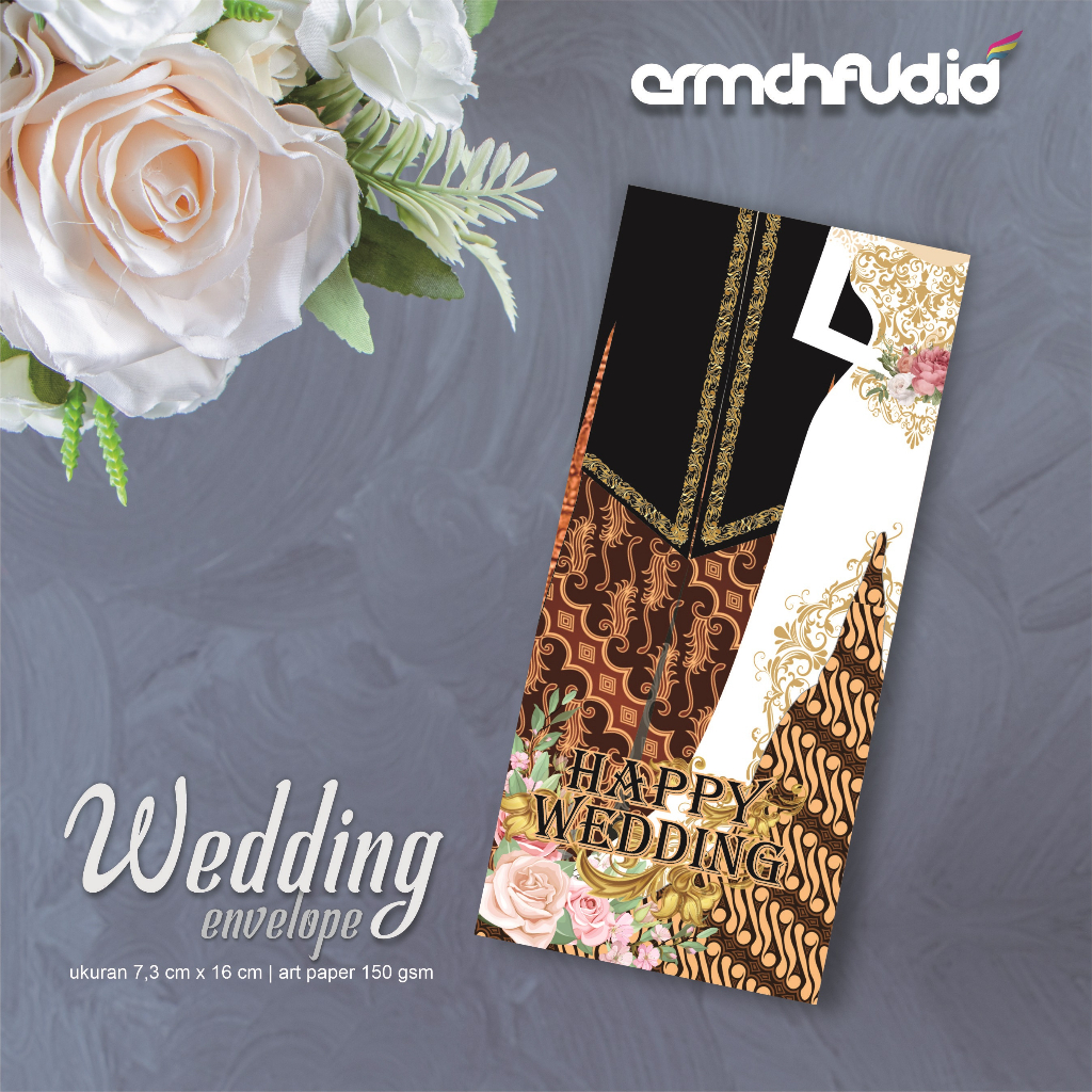 Jual amplop wedding jawa amplop nikah kondangan custom elegan | Shopee ...