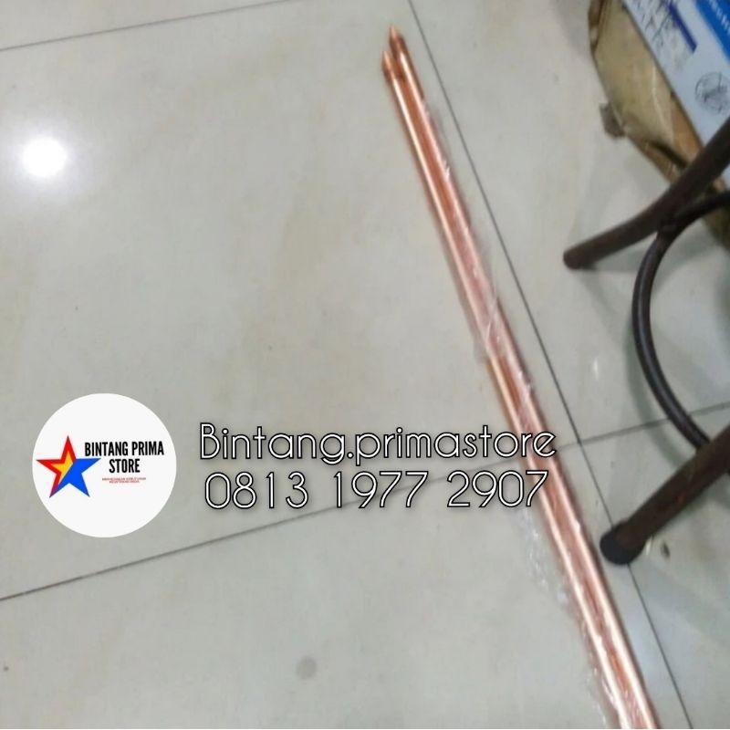 Jual Stick Rod / Stick Grounding Rod Besi Lapis Tembaga / Bonded uk. 3/ ...
