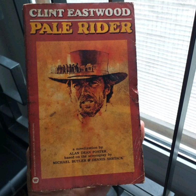 Jual Original - Clint Eastwood: Pale Rider, a novelization by Alan Dean ...