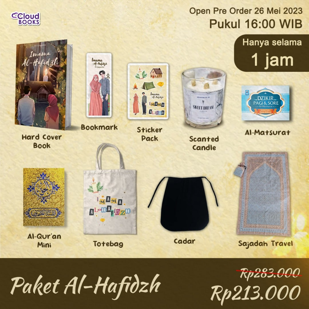 Jual Novel Athallah Al-Habibie / Imama Al-Hafidzh + TTD - Tri ...