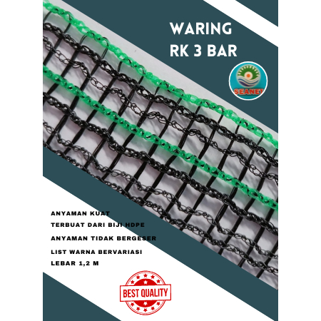 Jual Waring RK 3 Bar 1 roll 100 M x 1,2 M | Shopee Indonesia