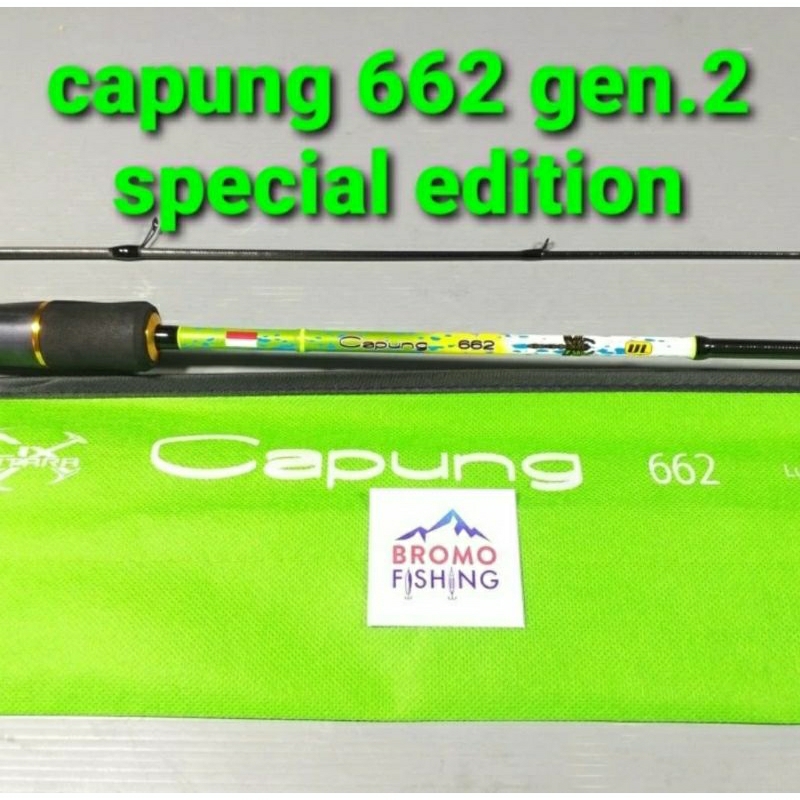 Jual Joran RELIX NUSANTARA CAPUNG 1-5 lbs 662 UL SPECIAL EDITION & PENTA / 198 ultralight 662UL ...