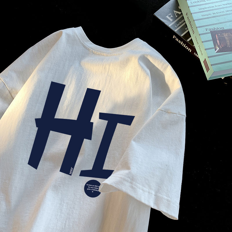 Jual Po Floret T Shirt Oversize Lengan Pendek Kaos Simple Letter