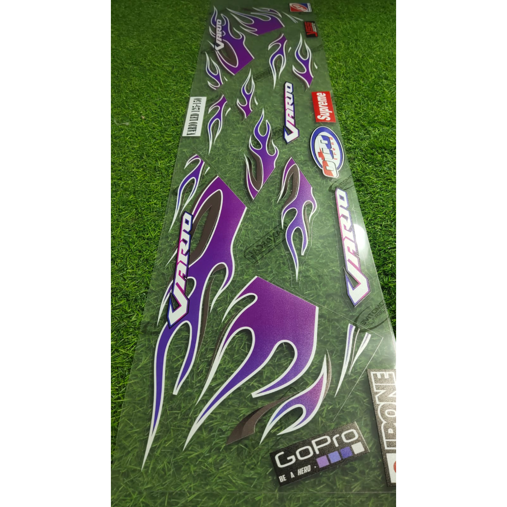 Jual STRIPING API VARIO LED 125/150 TAHUN 2014/2017 BAHAN BENING TRANSPARAN POLET | Shopee Indonesia