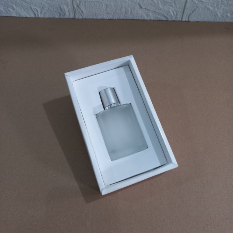 Jual BOX PARFUM PUTIH CETAK HOTPRINT 14X8X3CM | SLIDING BOX 14X8X3CM ...