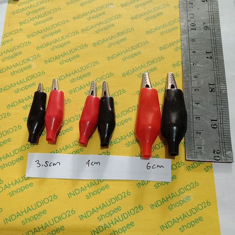 Jual capit buaya lombok merah dan hitam besar 6cm . sedang 4cm . kecil ...
