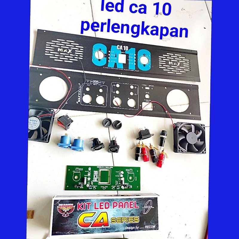Jual Plat panel ampli CA 10 ukuran 11x48cm merk Max, | Shopee Indonesia
