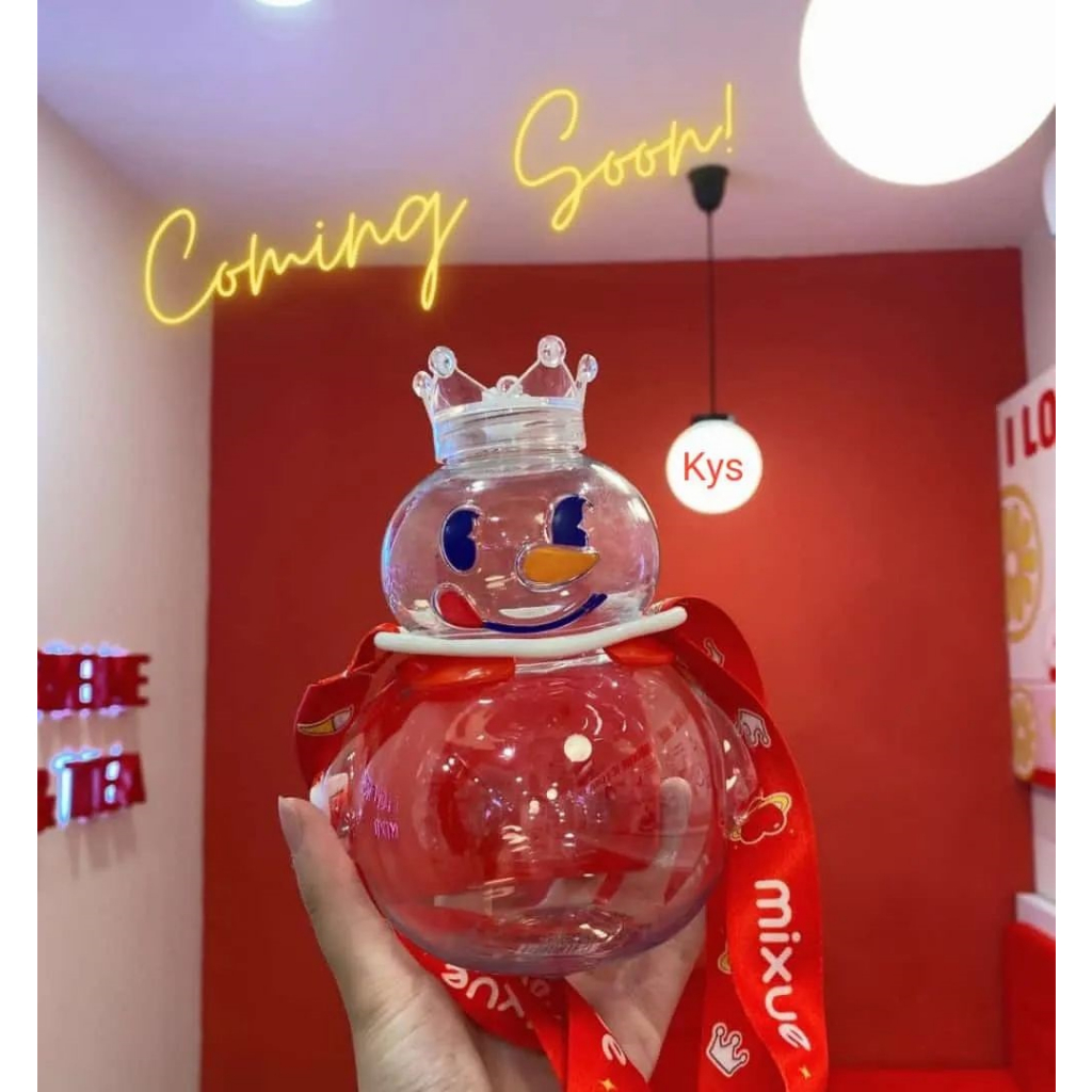 Jual BOTOL MINUM TUMBLER MIXUE SNOW KING / BOTOL MINUM FASHION MIXUE ...