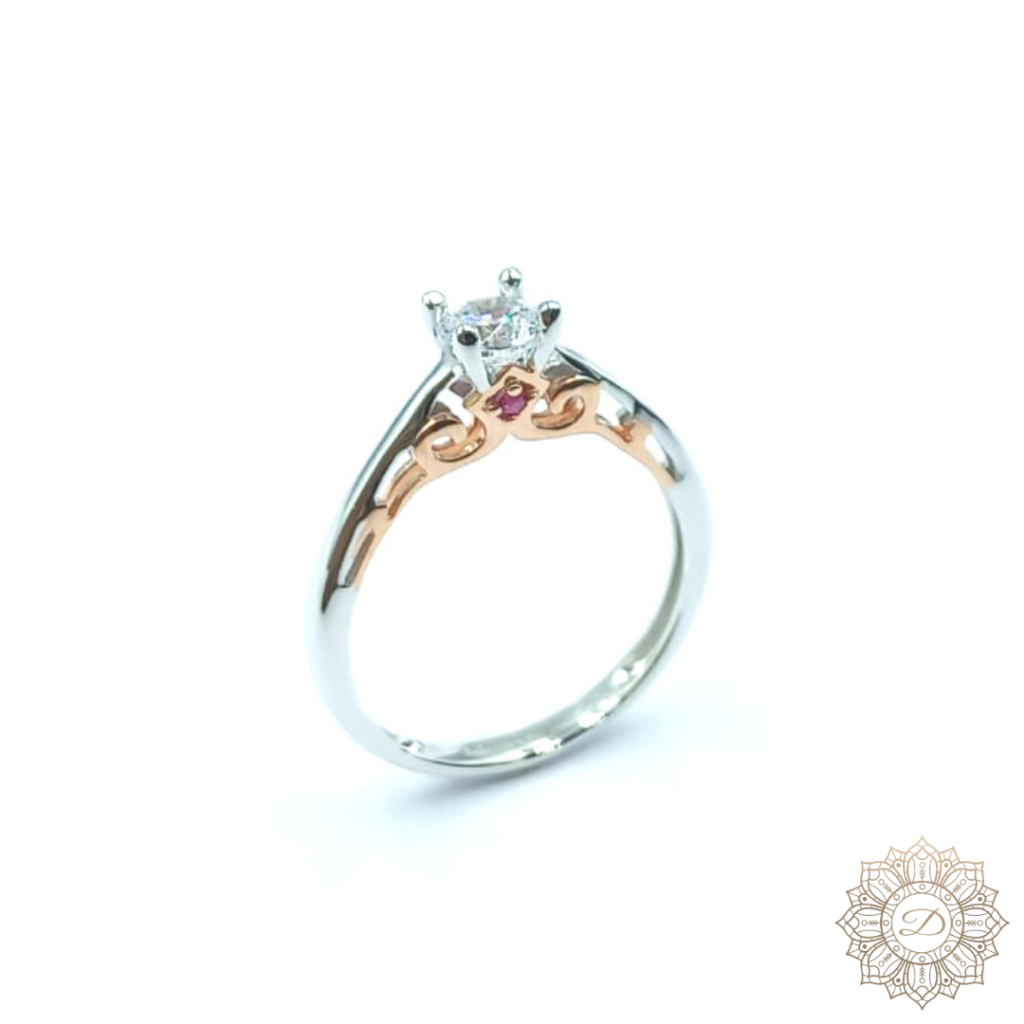 Jual [NEW] Cincin Emas Asli Hala Gold (Pesona Collection) Kadar 755/18K ...