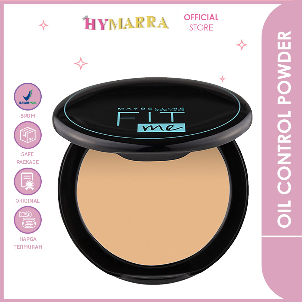 Jual MAYBELLINE Fit Me 12-Hour Oil Control Compact Powder | Shopee ...