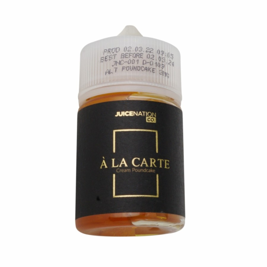 Jual Liquid Ala Carte Cream Poundcake 3MG 6MG 60ML By Juicenation / A ...