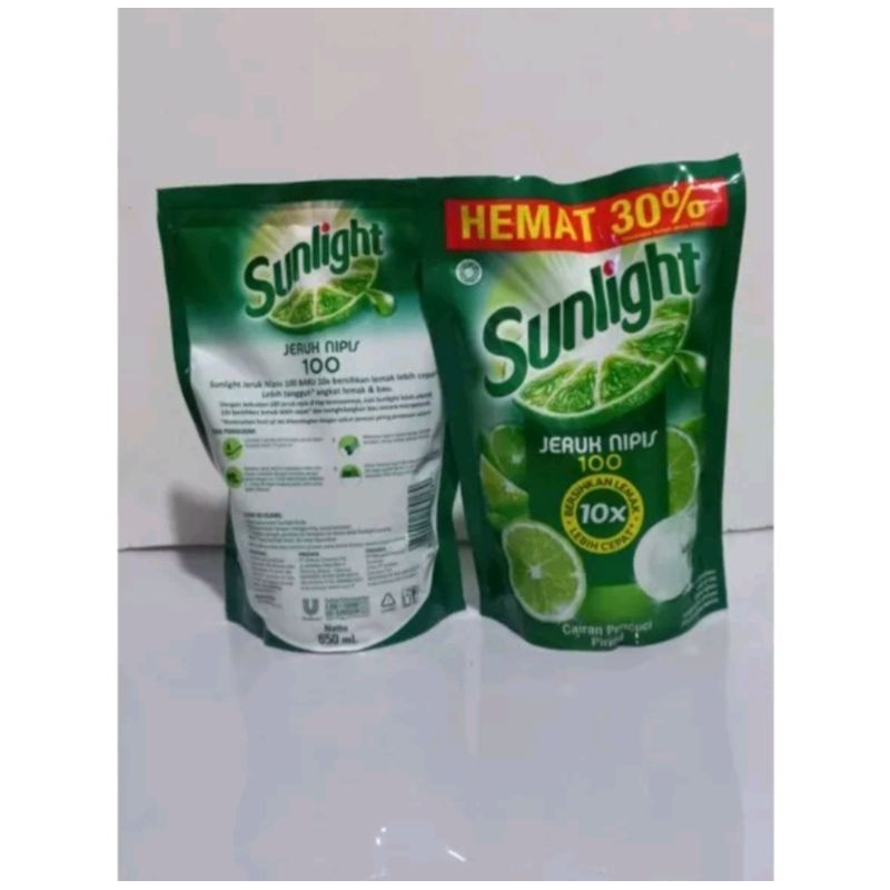 Jual Sunlight sabun cuci piring besar 650 ml | Shopee Indonesia