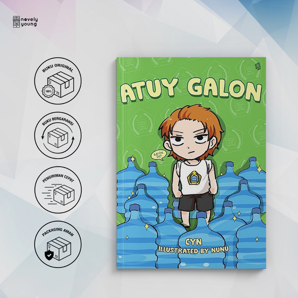 Jual Komik Atuy Galon - Cyn Illustrated by Nunu - Bukune - Gratis Biaya ...