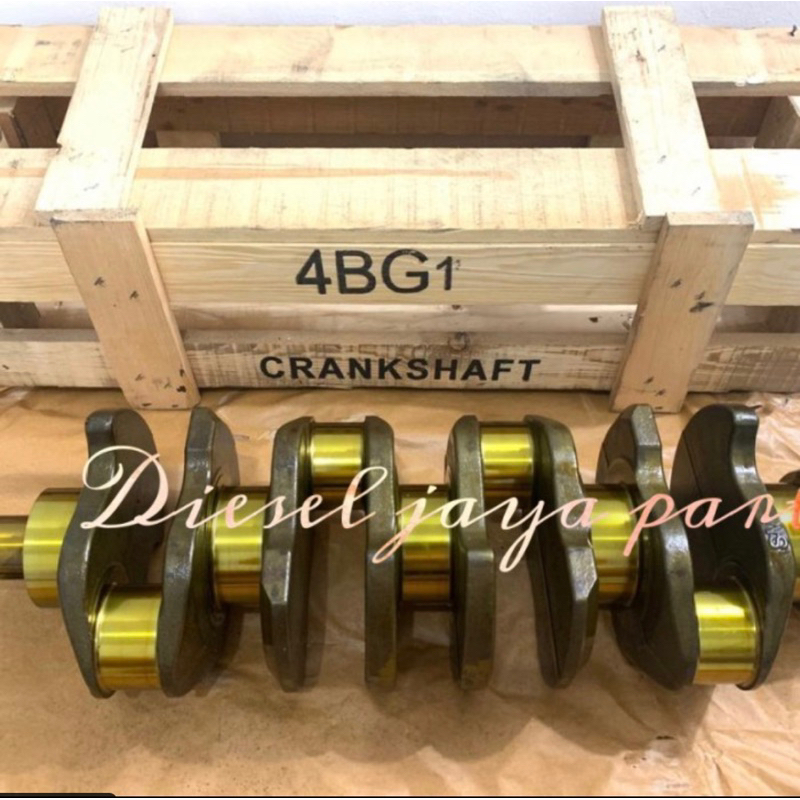 Jual Crankshaft Kruk As engine 4BG1 Sakai SV512 Import | Shopee Indonesia