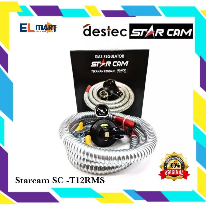 Jual STARCAM Paket Selang Regulator Meter SC T12RMS SC-T12RMS 1,8 Meter ...