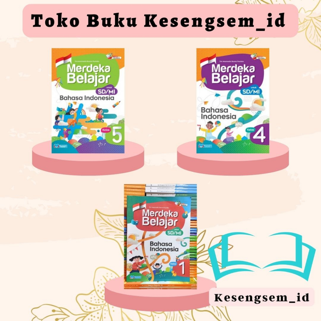 Jual Buku Merdeka Belajar Bahasa Indonesia Kelas 1, 2, 3, 4, 5, 6 SD/MI Kurikulum Merdeka ...
